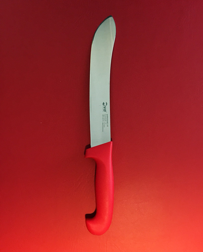 IVO 250mm Butcher’s, Red,Ogg Sharpening edge – Ogg Sharpening Online ...
