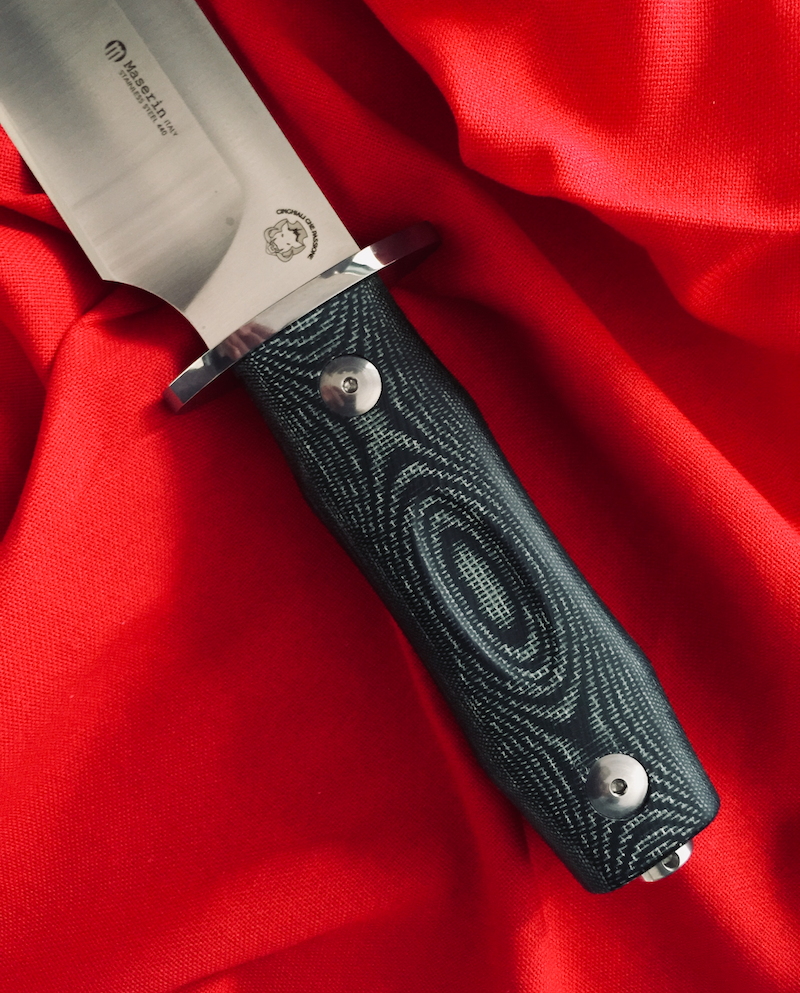 Maserin 977 Bowie Knife With Ogg Sharpening Edge – Ogg Sharpening ...