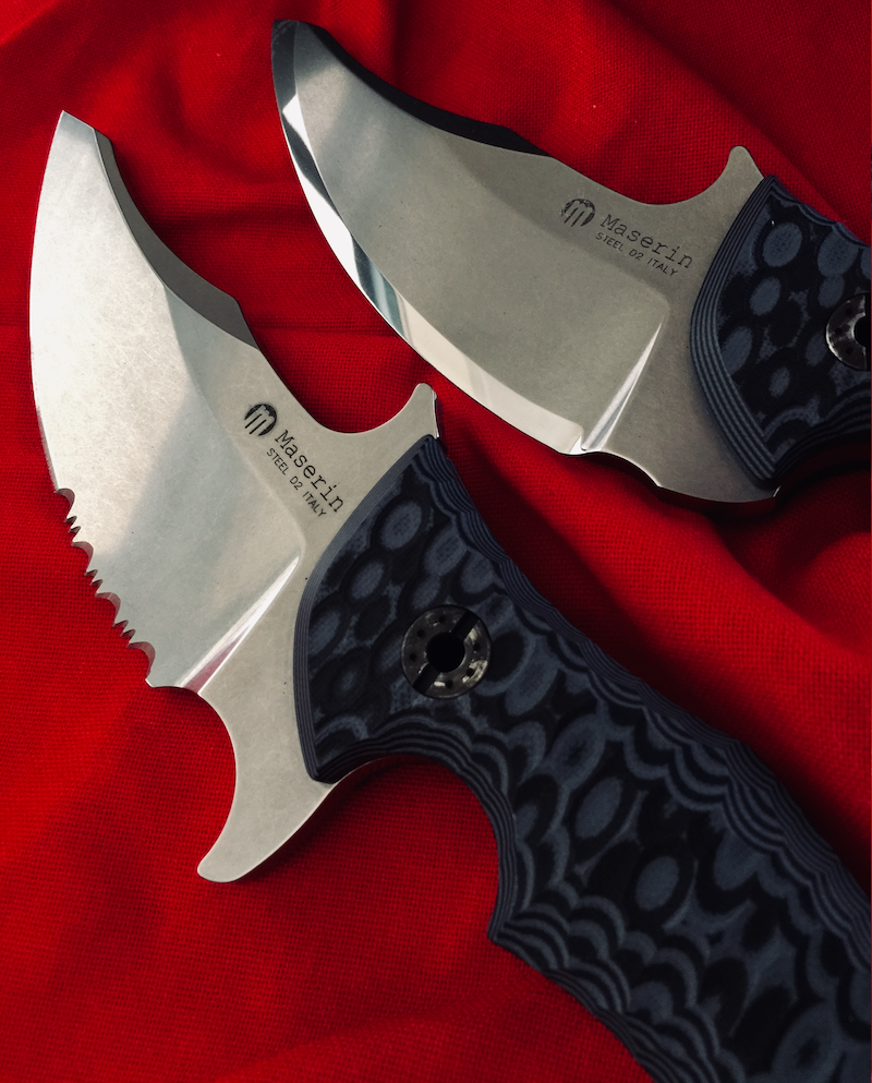 Maserin Badger 940/G10G With D2 Blade And Ogg Sharpening Edge – Ogg ...