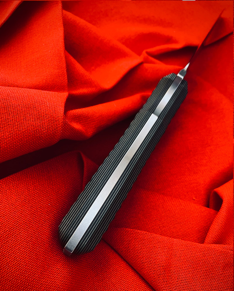 Maserin L.E.O 919/G10NV With N690CO Blade And Ogg Sharpening Edge – Ogg ...