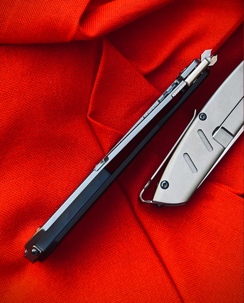 Maserin AM-6 Folding Pocket Knife 374/G10B, With Ogg Sharpening Edge ...